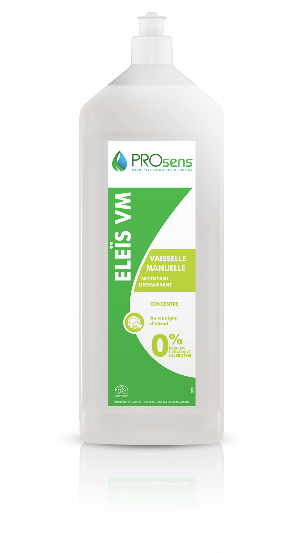 Liquide Vaisselle Dégraissant Ecocert 1L